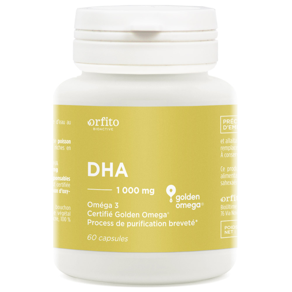 DHA 1000 mg Omega 3 - 60 capsules - Orfito - Onatera.com