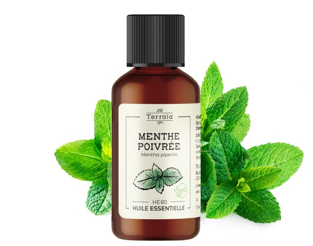 Huile essentielle Menthe poivrée Bio - 30 ml - Onatera - Onatera.com