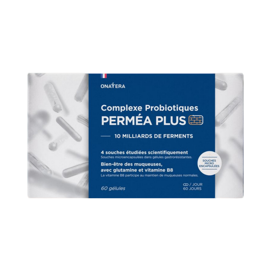 Complexe Probiotiques Perméa Plus - 60 gélules - Onatera - Onatera.com