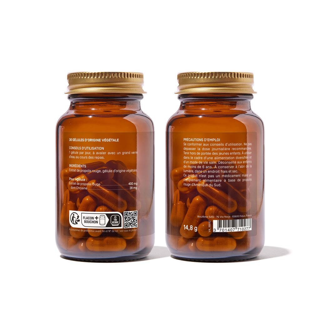 Propolis Rouge - 30 gélules - Onatera