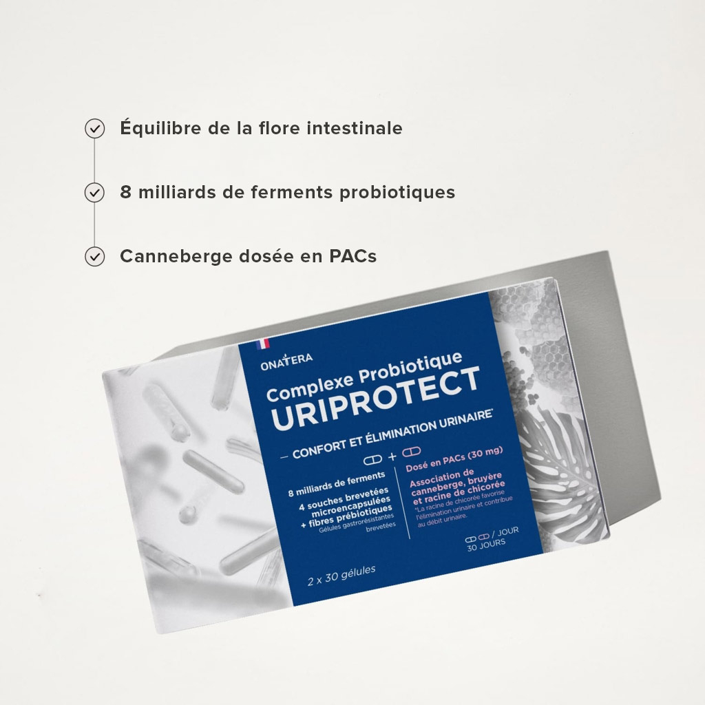 Complexe Probiotiques Uriprotect - 2x30 gélules